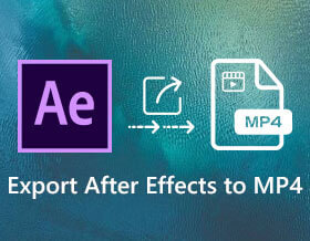2 métodos sencillos para exportar After Effects a MP4 con pasos detallados