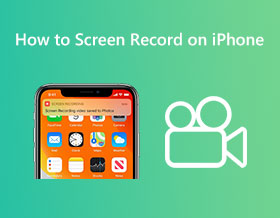 How to Screen Record on iPhone with Lossless-quality Output