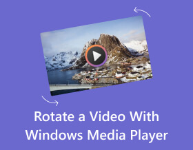 Cómo rotar un vídeo en Windows Media Player [Descubra]