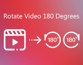 旋转视频 180 度 - 水平或垂直翻转视频