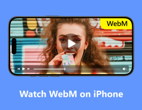 如何在 iPhone 上播放 WebM：一个值得遵循的解决方案