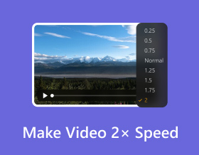 How to Make Your Video Up to 2x Video Speed [Simple Ways]
